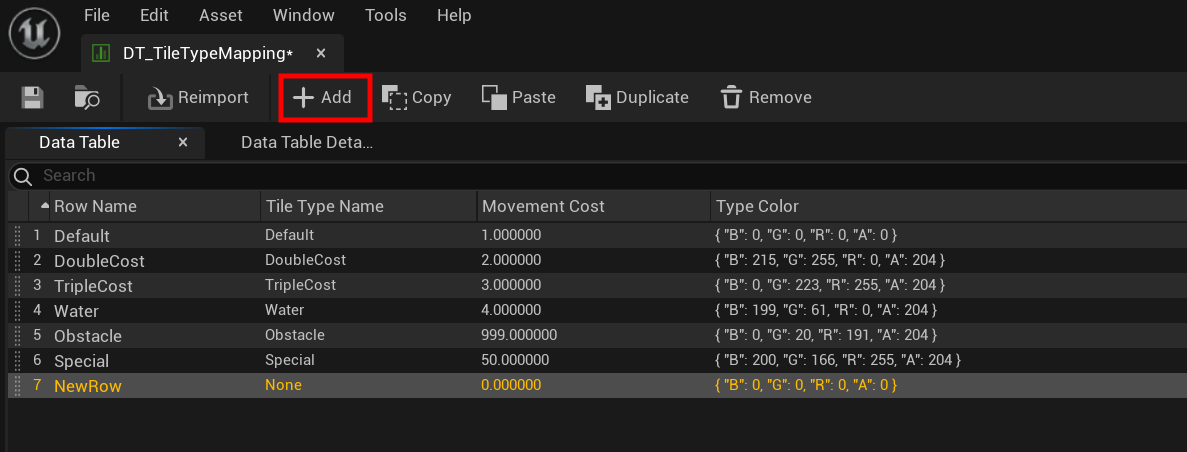 Tile Types - MegaGrid Documentation